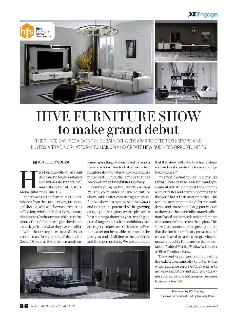 Media 2021 - Hive Furniture Show